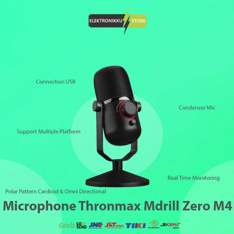 Promo 100% Produk Ori Mic Thronmax Mdrill Zero M4 Microphone Condenser Komputer Pc Laptop Diskon ...