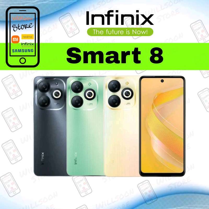 Promo Infinix Smart 8 4/128 GB Garansi Resmi Diskon 32% di Seller ...
