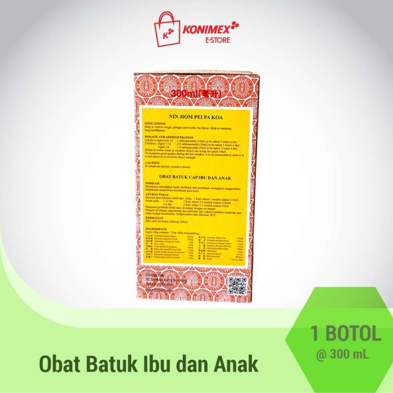 Jual Obida Obat Batuk Cap Ibu Dan Anak 300ml Sirup Obat Tradisional Di ...