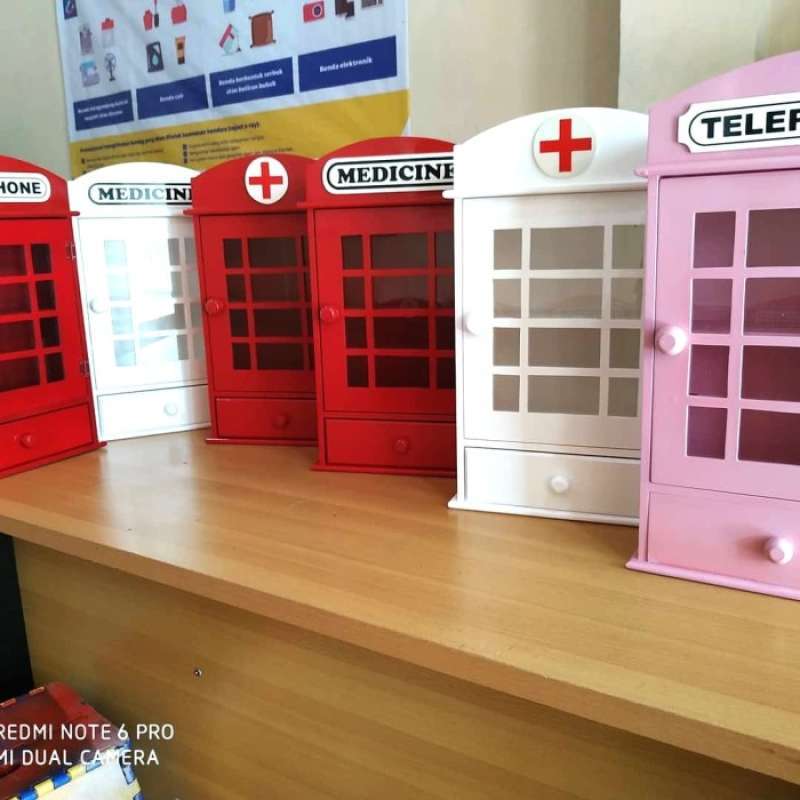 Promo Kotak Obat P3k Kayu London+laci Diskon 33% Di Seller King Store ...