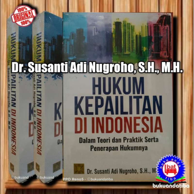 Promo Hukum Kepailitan Indonesia - Dr.susanti Adi Nugroho Sh Mh Diskon 27% Di Seller Onic Shop ...