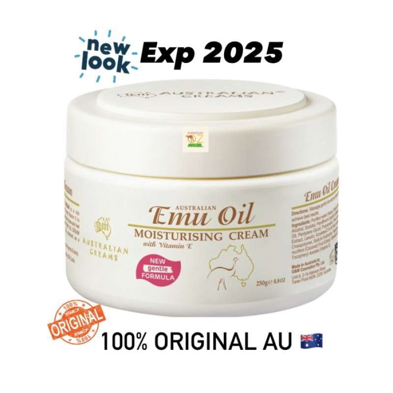 Jual G &M Australian Emu Oil Moisturising Cream - 250g di Seller ...