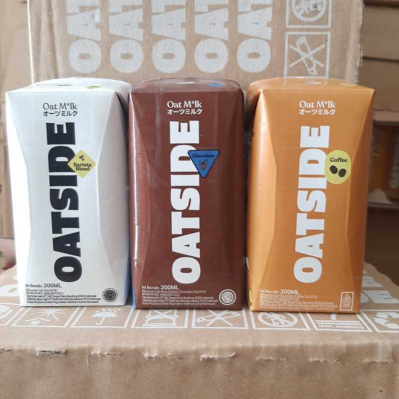Jual Oatside Mini Straw Oat Milk 200ml (kemasan Dengan Sedotan) [karton ...