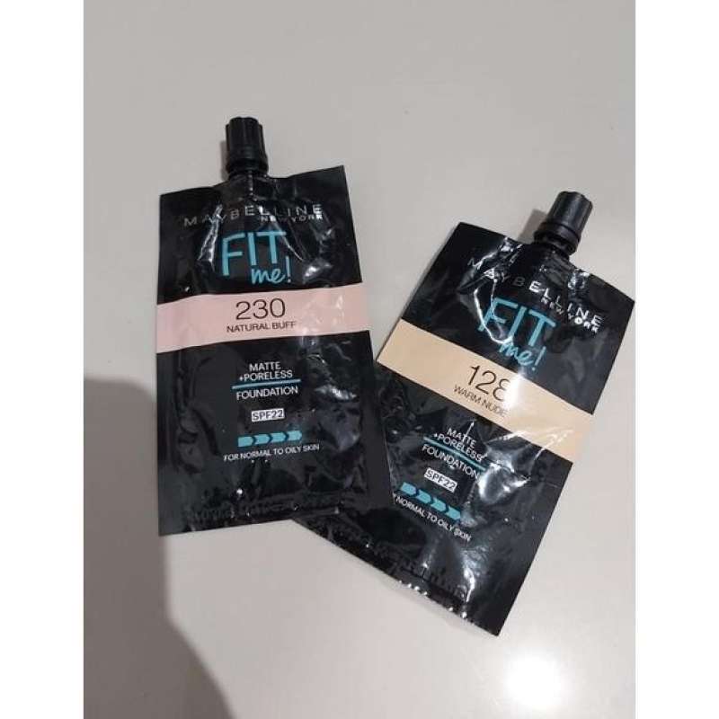 Jual Ready Stock (sachet) Maybelline Fit Me Foundation 5ml Di Seller ...