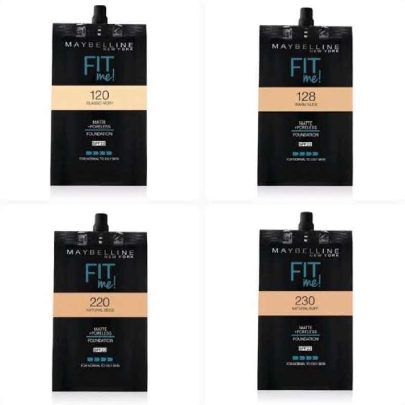 Jual Ready Stock (sachet) Maybelline Fit Me Foundation 5ml Di Seller ...