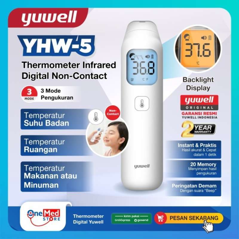 Promo Thermometer Head Yuwell Infrared YHW - 5 3 in 1 Sensor termometer Diskon 33% di Seller KSM ...