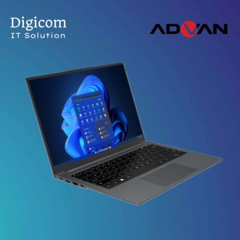 Jual Advan Workpro 1701 I5-1035g7/8/256/w11/grey Di Seller Digicom ...
