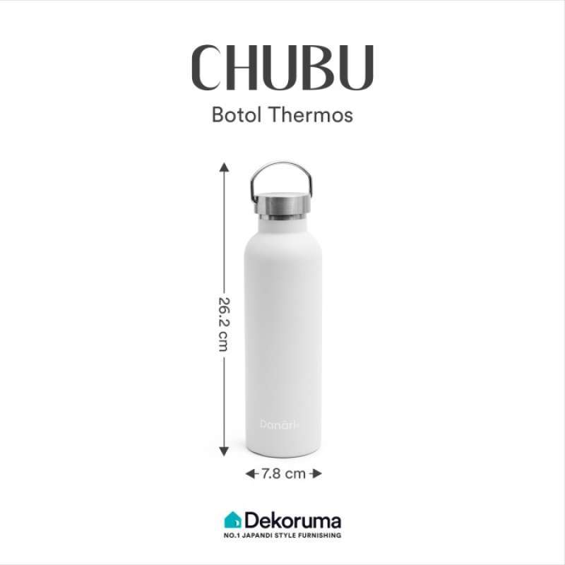 Jual Dekoruma Chubu Botol Thermos Stainless Steel 750 Ml - Green Di ...