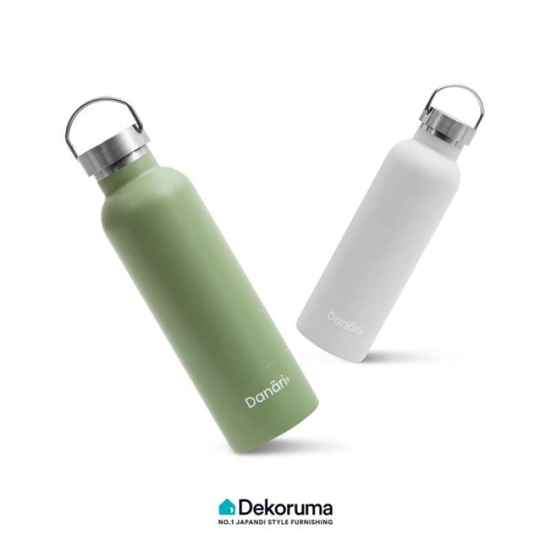 Jual Dekoruma Chubu Botol Thermos Stainless Steel 750 Ml - Green Di ...