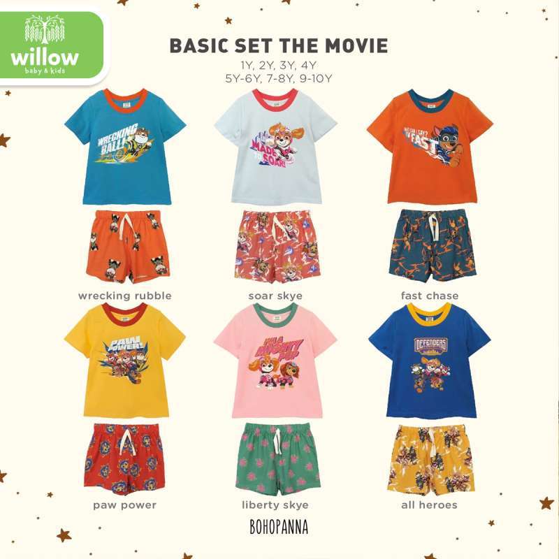 Jual Pakaian Anak - Bohopanna X Paw Patrol Basic Set - 3y Wrecking Rubble Di Seller Willow Baby ...