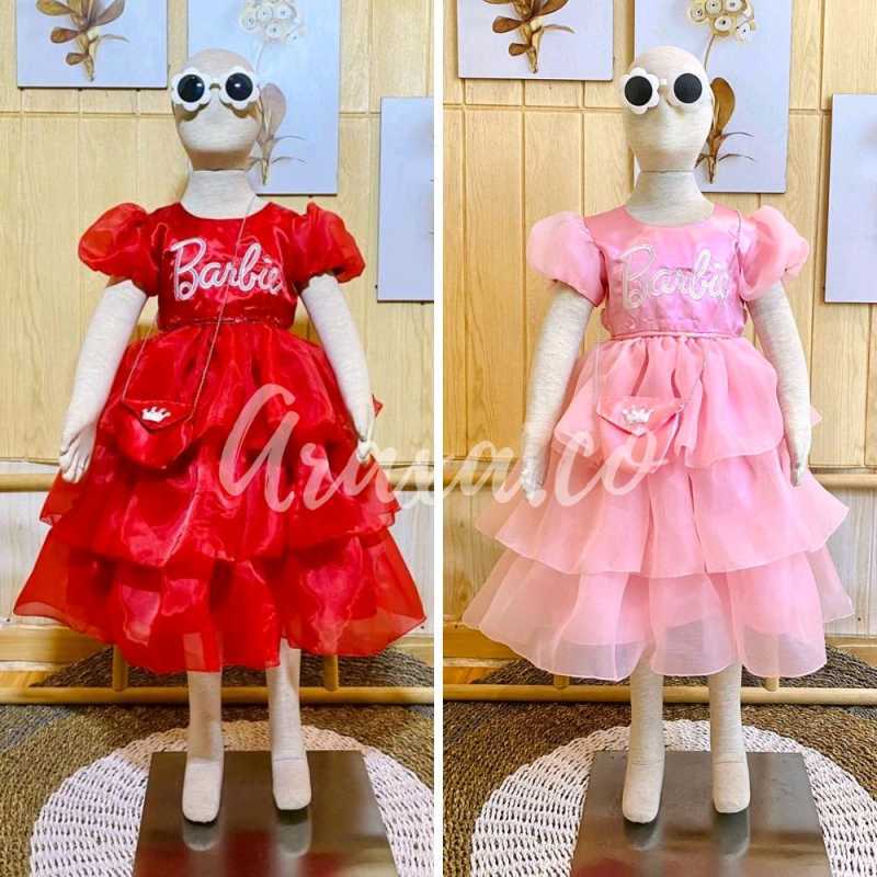 Barbie doll gaun online