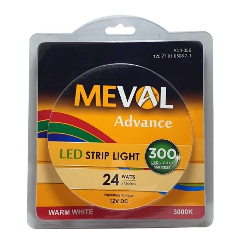 Promo Lampu LED Strip 5m set 12V - Kuning MEVAL Diskon 27% di Seller ...