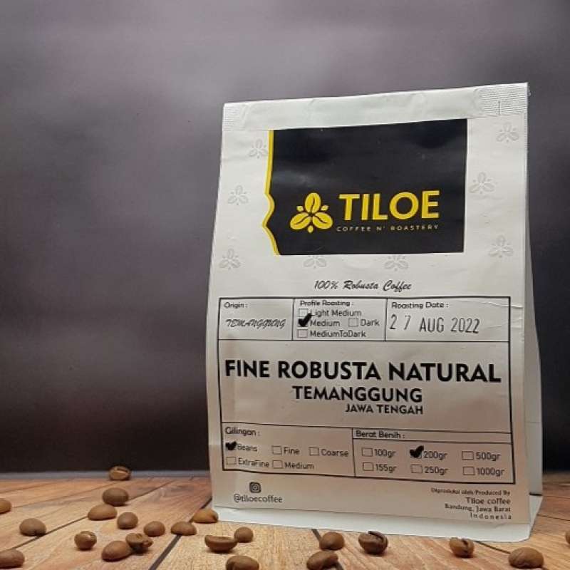 Jual Kopi Java Fine Robusta Biji/bubuk Coffee Specialty 500gr - Med To ...