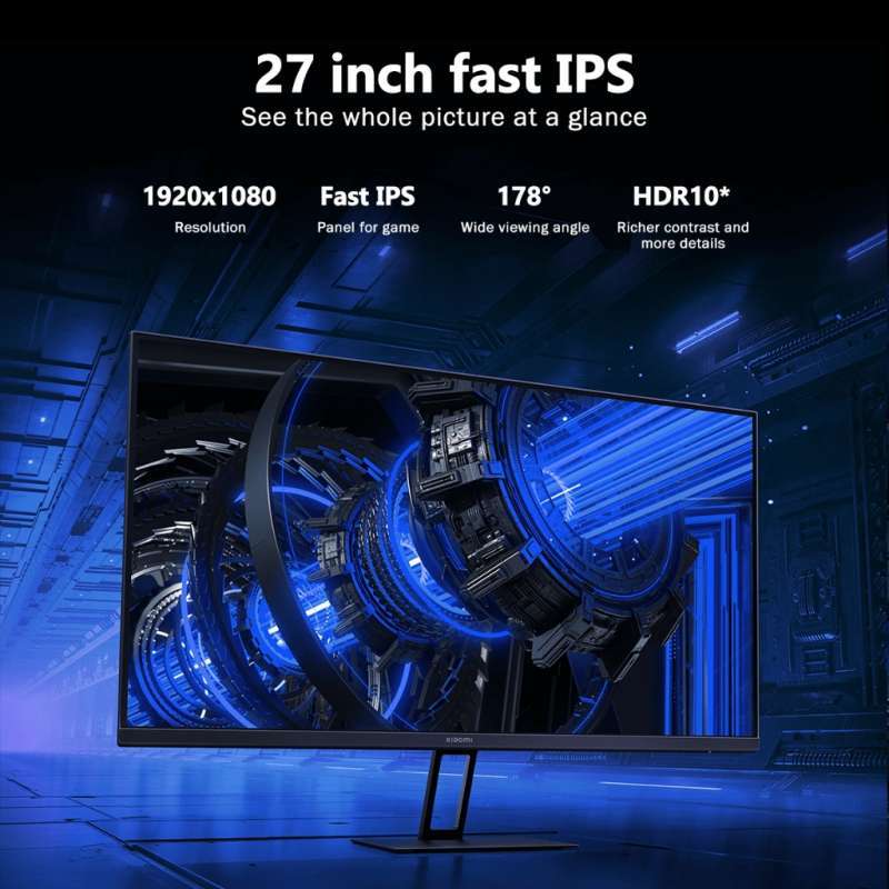 Promo Xiaomi Mi Monitor Gaming G27i / G27i 2026 27 Inch Full Hd 1080p ...