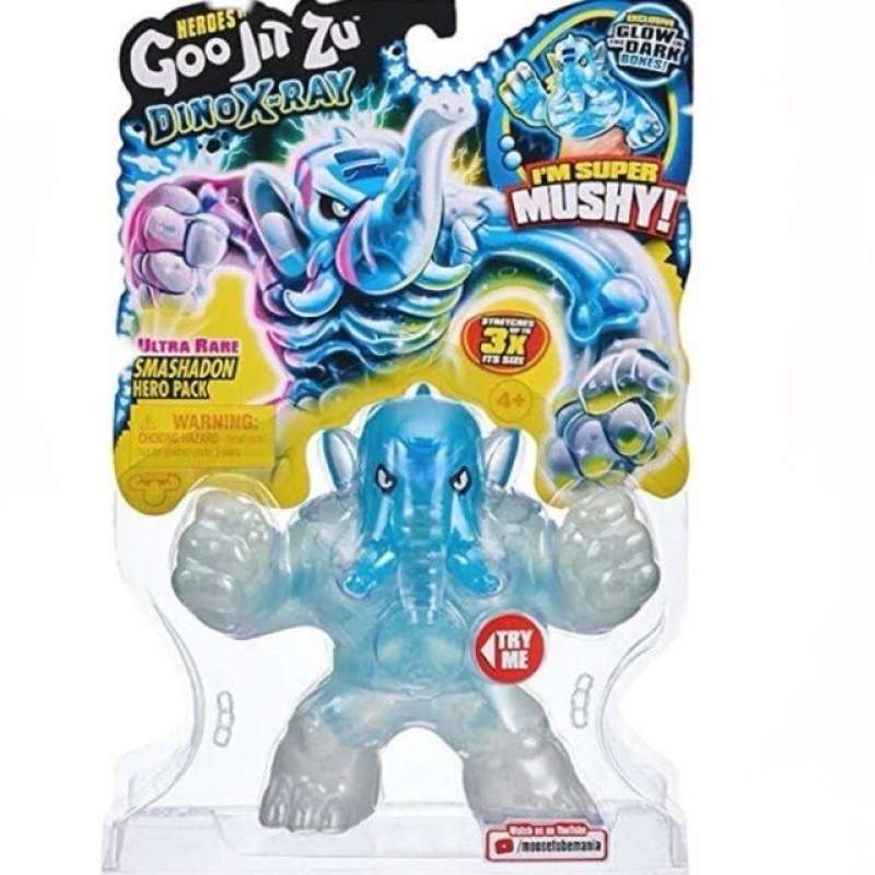 Promo HEROES OF GOO JIT ZU DINO X-RAY ULTRA RARE SMASHADON HERO PACK ...