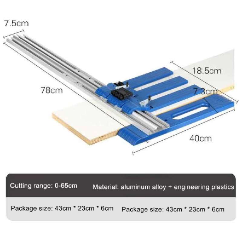 Promo circular saw track / router track / rip cut jig / cross cut jig ...