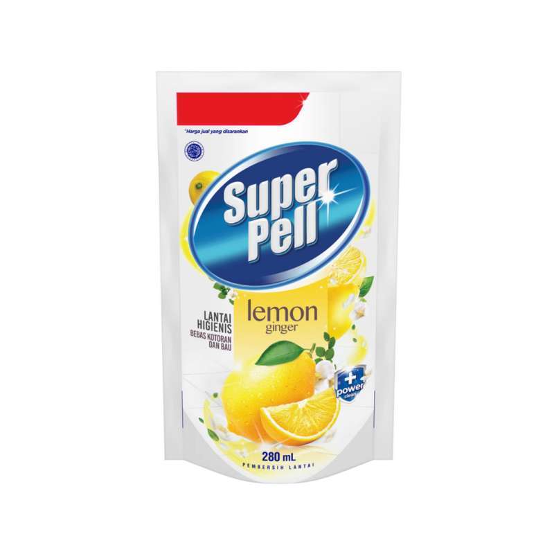 Jual Pembersih Lantai Super Pell Lemon 280 Ml Di Seller Sabun Zone ...