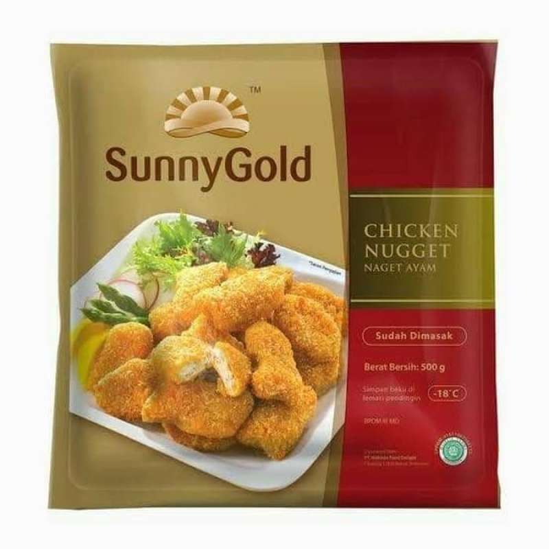 Jual Sunny Gold Chicken Nugget 500 Gram di Seller Rumah Frozen MD ...