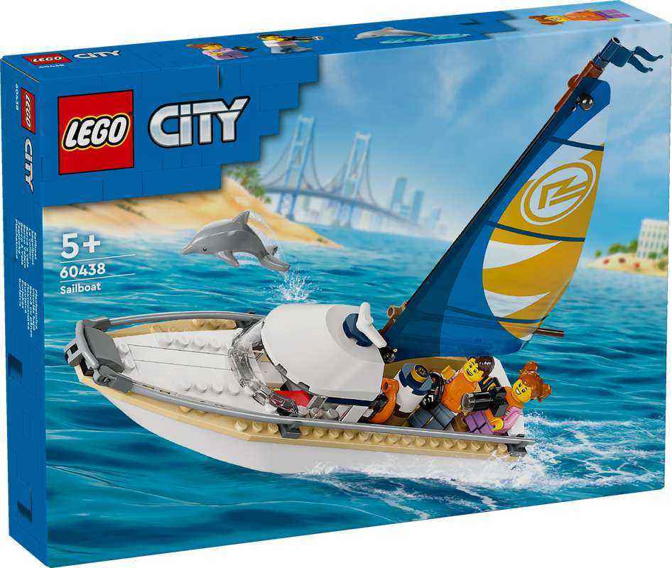 Jual Lego City 60438 Sailboat (102 Pieces) Balok Mainan Anak (5 Tahun+ ...