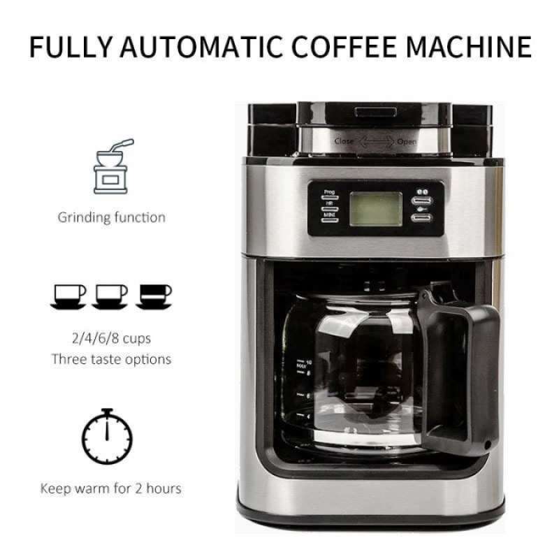 Promo Mesin Kopi Otomatis Automatic Coffee Maker Espresso Grinder ...