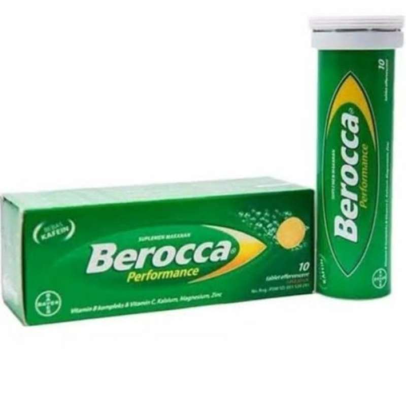 Promo Berroca Effervescent 10 Tablet/ Multivitamin/ Vitamin/ Berroca ...