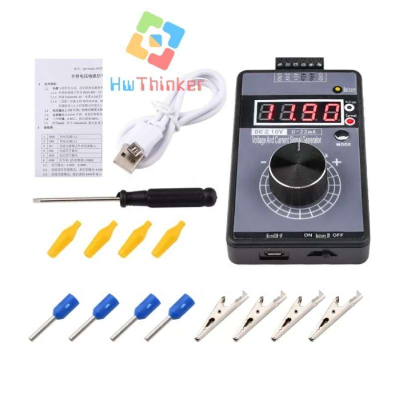 Promo Voltage Signal Injector Generator 4-20ma Current Transmitter 0 ...