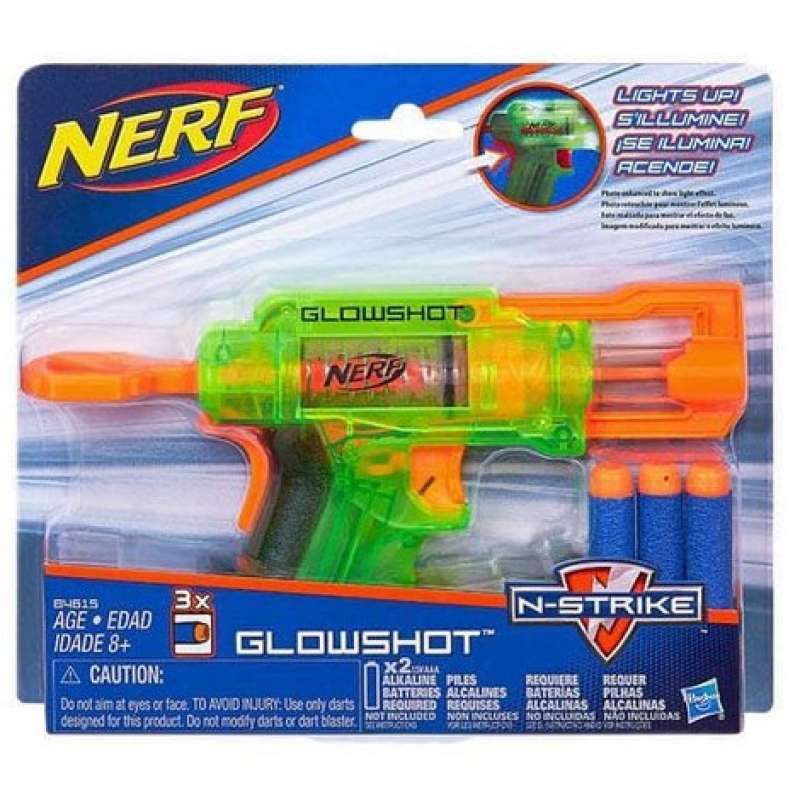 Promo Hasbro Nerf N-strike Glowshot Blaster Diskon 23% Di Seller ...