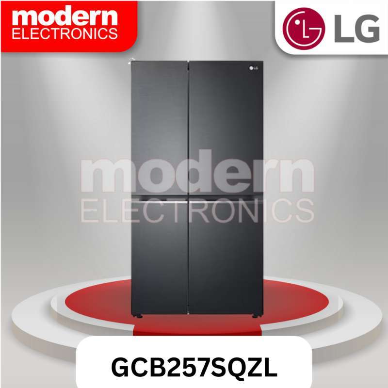 Jual LG GCB257SQZL Kulkas Side by Side 694L dengan Pintu UltraSleek dan Smart Inverter ...