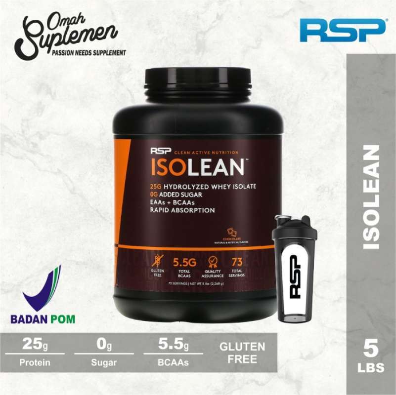 Promo RSP Isolean 5 lbs RSP Iso Lean Hydrolized Whey Protein Isolate ...