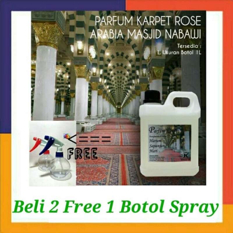 Promo Pewangi Parfum Karpet Masjid Aroma Nabawi.Roudoh.HajarAswad ...
