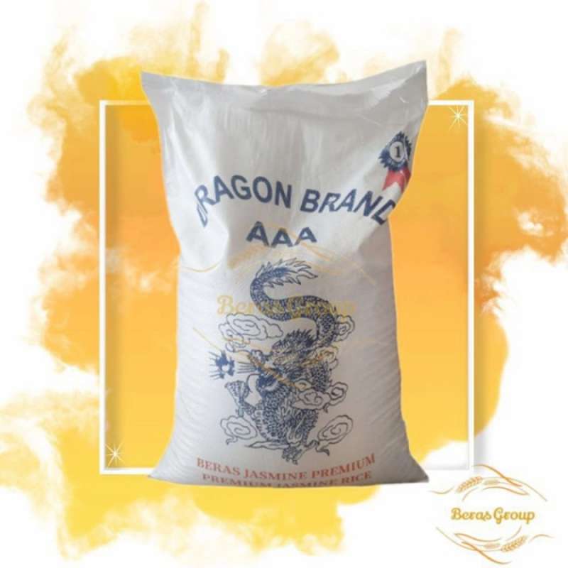 Promo Beras Jasmine Dragon Merah / Dragon Biru Repack 5kg - Beras ...