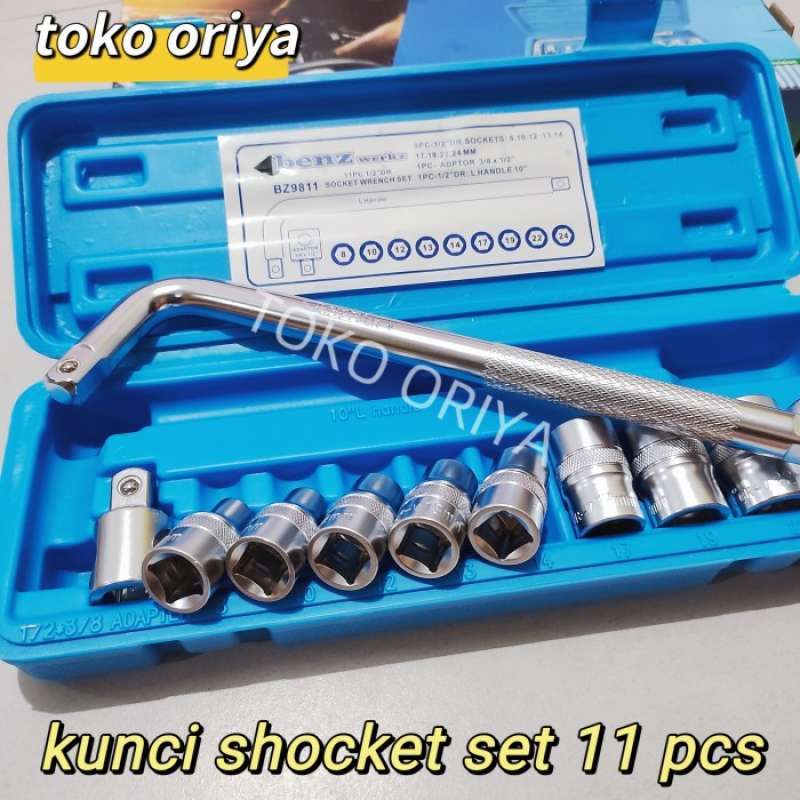 Jual Kunci Shock Set 1/2 Inch / Kunci Shock Benz Original Di Seller ...