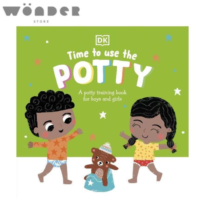 Promo Buku Import Time To Use The Potty:potty Training Book For Boys ...