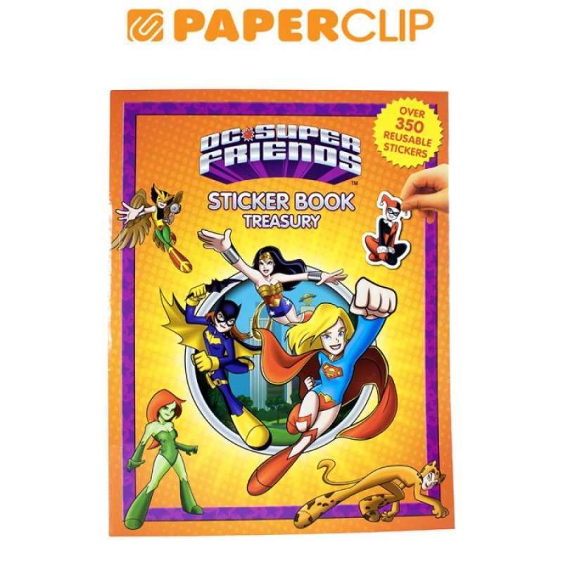 Promo Dc Super Friends Sticker Book Treasury Diskon 23% Di Seller Kim ...