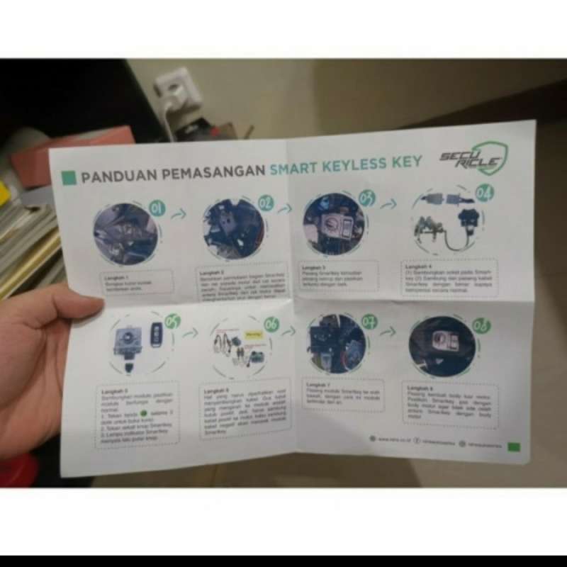 Promo Alarm Smartkey Smart Key Yamaha Aerox 155 Lexi Freego Luminos ...