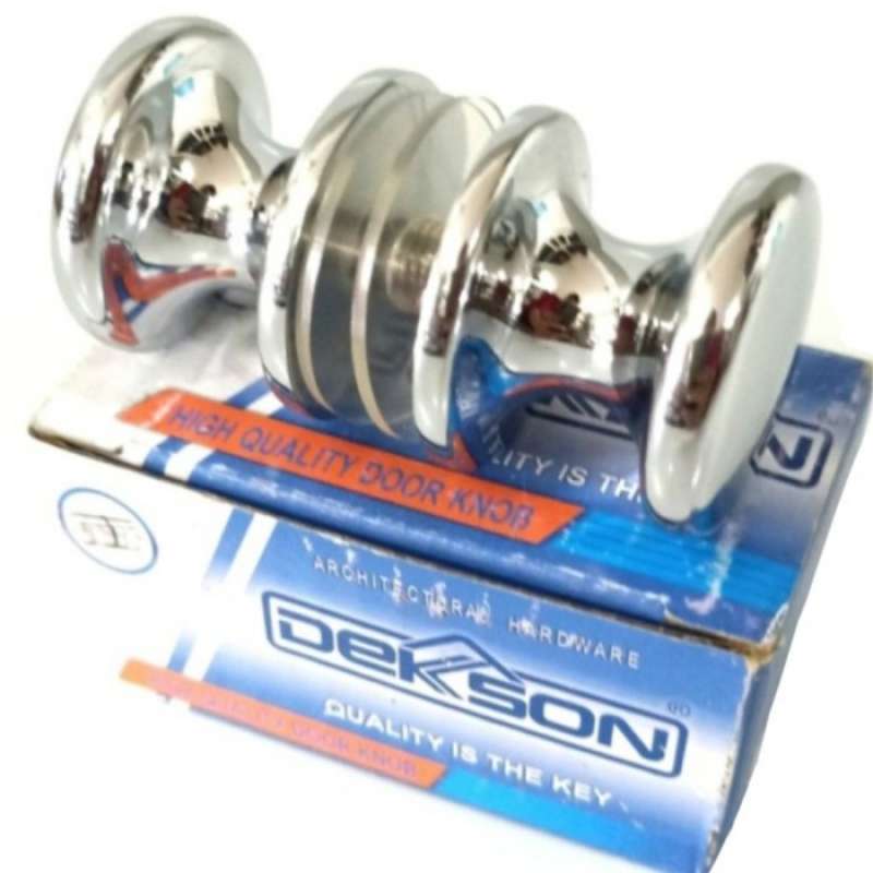 Promo Handle / Tarikan Pintu Kaca Shower Bulat SS Dekkson DK82807 CP ...