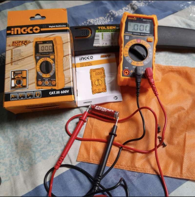 Promo MULTIMETER / MULTITESTER DIGITAL / MULTI METER TESTER INGCO ...