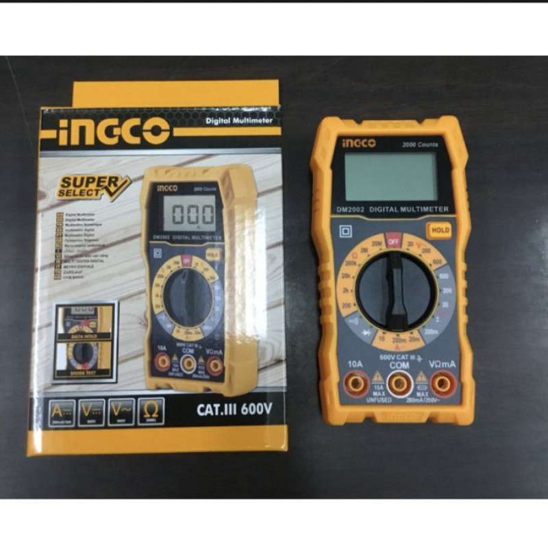 Promo MULTIMETER / MULTITESTER DIGITAL / MULTI METER TESTER INGCO ...