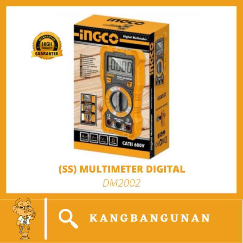 Promo MULTIMETER / MULTITESTER DIGITAL / MULTI METER TESTER INGCO ...