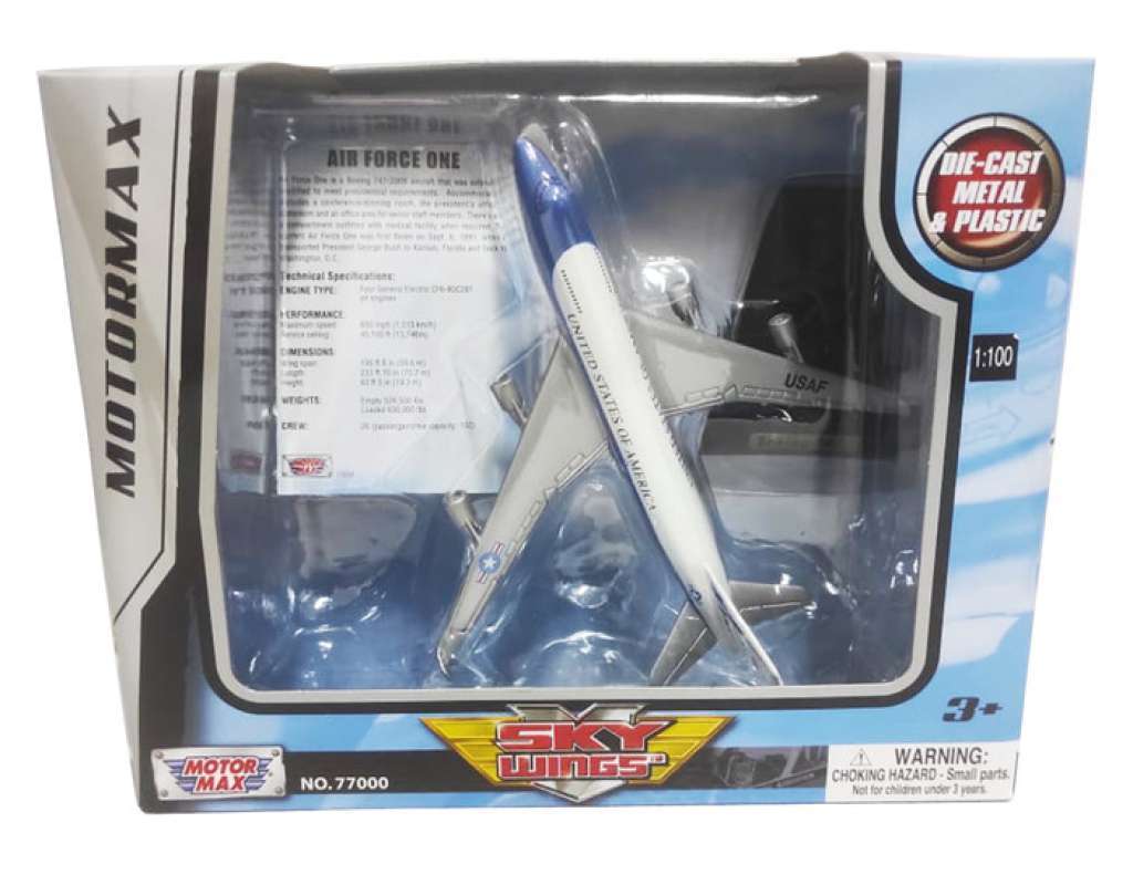 Promo Diecast Pesawat Motor Sky Wings 1:100 Aircraft Set 77000 Diskon ...