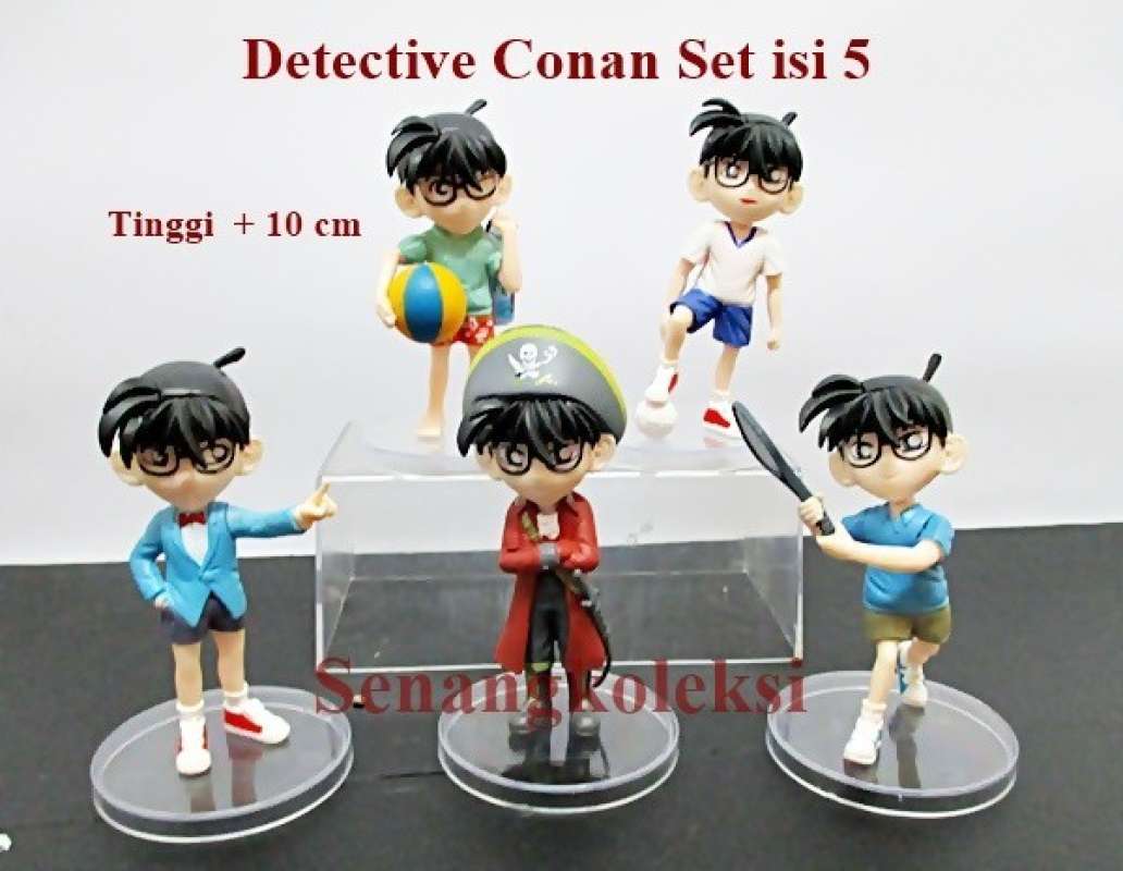 Promo Detective Conan Figure Set isi 5 Terbaru Diskon 23% di Seller ...