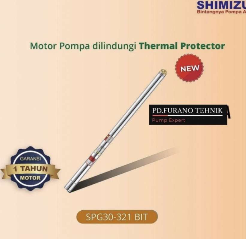 Promo Pompa Submersible Shimizu SPG30-321BIT, 1HP, 1 Phase Diskon 23% ...