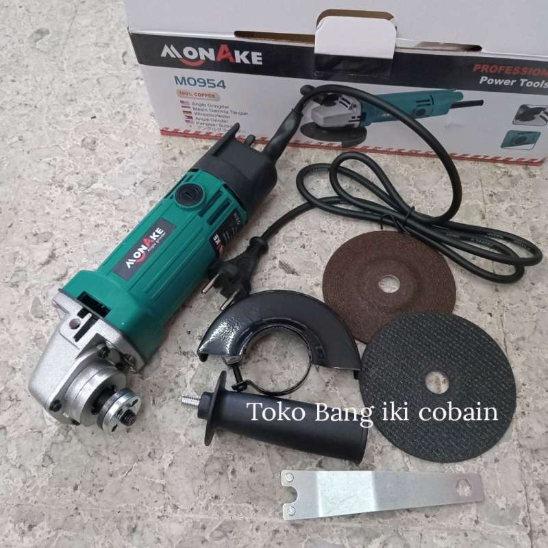 Jual Mesin Gerinda Tangan 4 Inch Gerinda Mini Angle Grinder Di Seller ...