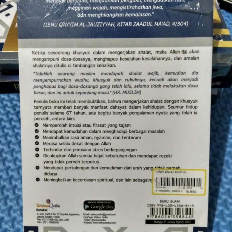 Jual Terapi Shalat Khusyuk Menarik Rezeki Bertubi Tubi plus CD - Fadhil Zai di Seller Samudra ...