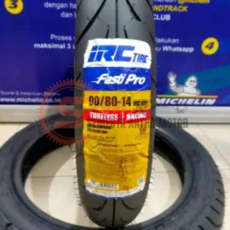 Jual Ban Luar IRC Tire Fasti Pro Soft Compound 90/80 Ring 14 Tubeless ...