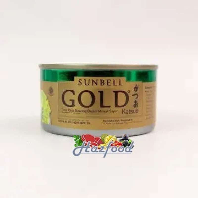 Jual Sun Bell Gold Katsuo|Sunbell Tuna rasa Bawang Dalam Minyak Sayur ...