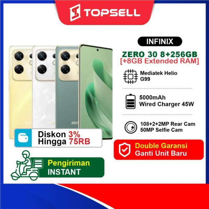 Promo Infinix Zero G Gb Gb Extended Ram Garansi Resmi Tahun Diskon Di Seller