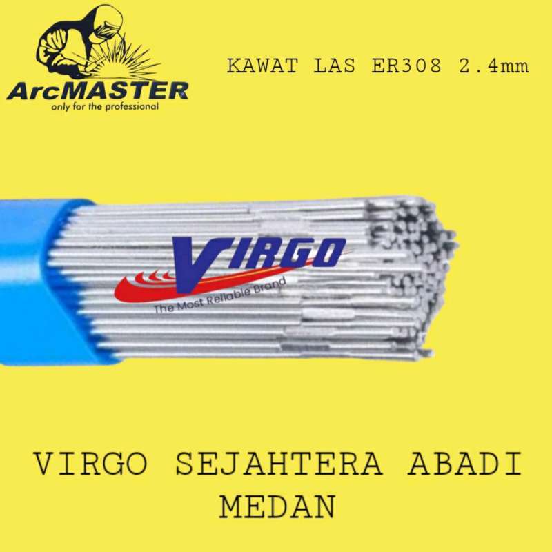 Jual Er308 Kawat Las Tig Rod Argon Stainless Steel Filler 2.4mm ...