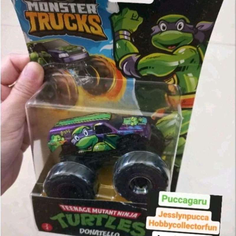 Jual HOT WHEELS MONSTER TRUCKS DONATELLO TEENAGE MUTANT NINJA TURTLES ...
