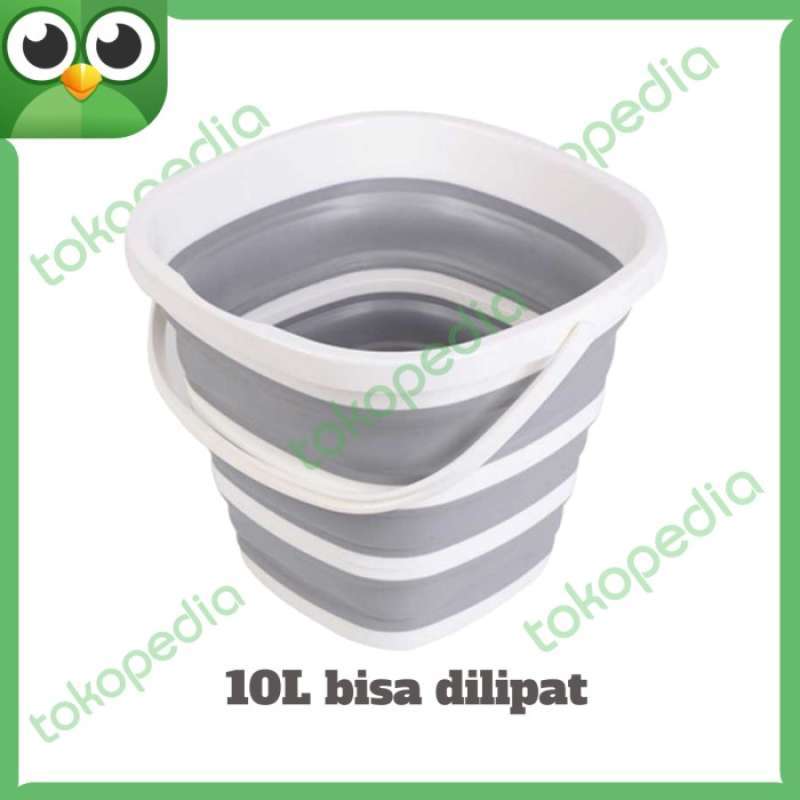 Jual RECOMMEND EMBER LIPAT EMBER CUCI WATER BUCKET FOLDABLE COLLAPSIBLE ...